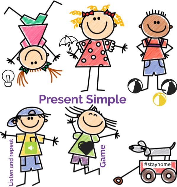 Present Simple, step 1.