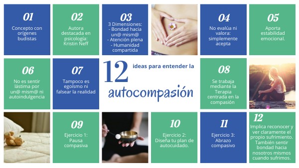 12 ideas para entender la autocompasión