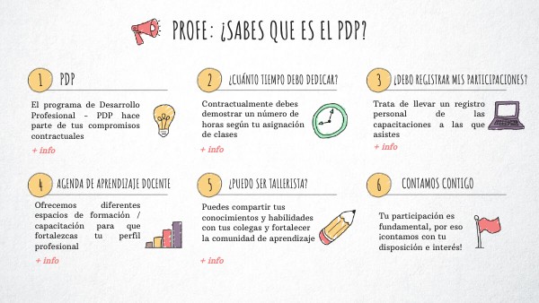 ¿Sabes qué es el PDP?