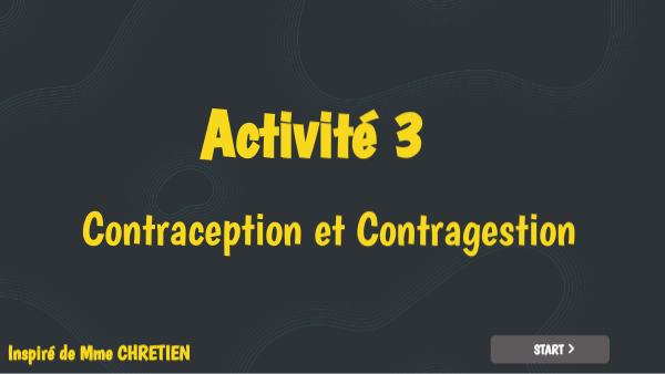 Activité 3 Contraception et contragestion