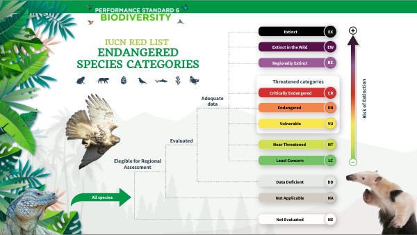 IUCN Red List Endangered Species Categories