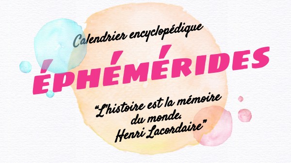 Éphémérides