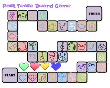 Past Tense Board Game