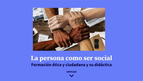 La persona como ser social