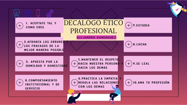 DECALOGO PROFESIONAL