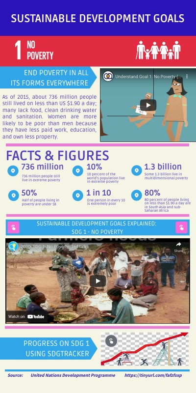 SDG 1 Infographic