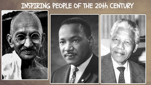Inspiring people of the 20th century