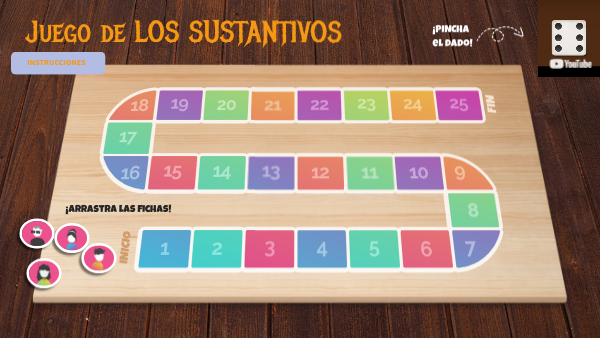 JUEGO DE LOS SUSTANTIVOS by monicavelascopardo on Genially