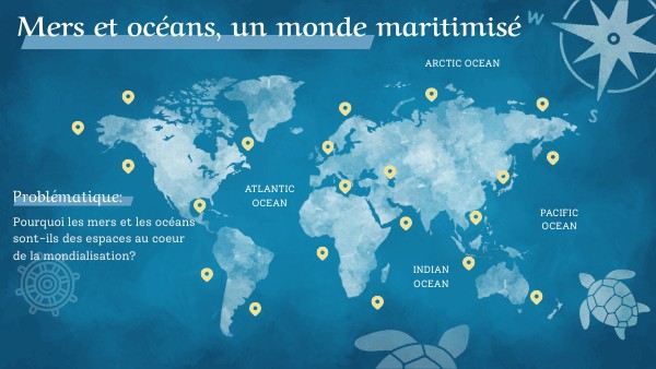 Mers et océans géographie 4ème