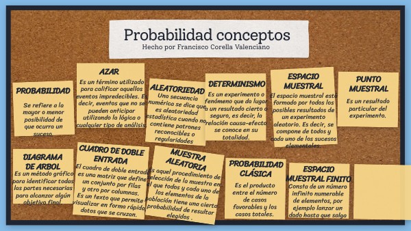 Probabilidad conceptos