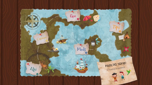 Mapa del tesoro Online