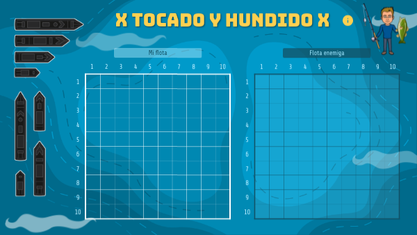 HUNDIR LA FLOTA (TABLAS DE MULTIPLICAR)