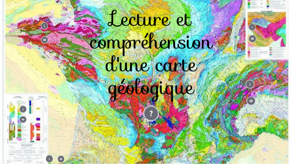 Lecture et compréhension d'une carte géologique