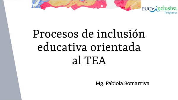 Inclusión y TEA