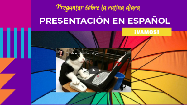 La Rutina Diaria Powerpoint