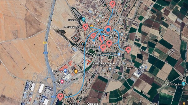 Mapa de villanueva Interactivo