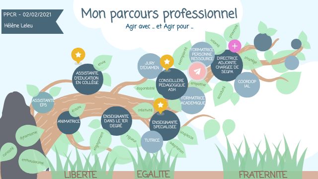 Mon parcours professionnel - Hélène Leleu PPCR 02/02/2021