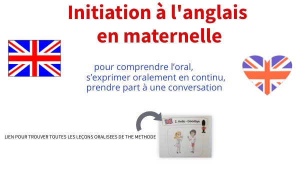 Programme Anglais Maternelle 4 Ans – DXRNV