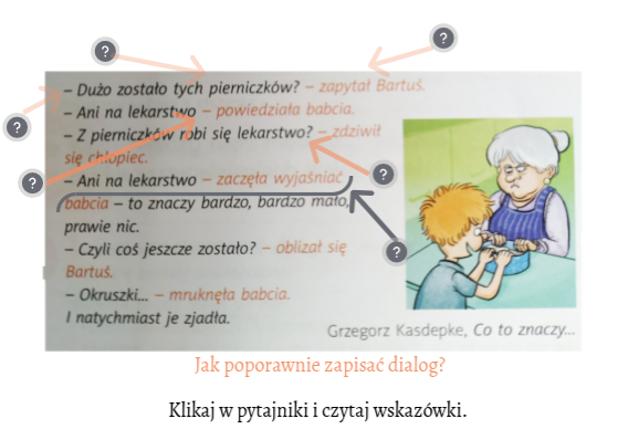 Jak zapisać dialog? by Ola Masternak on Genially