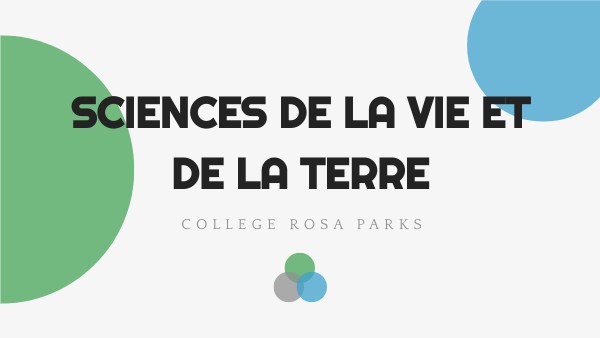 Sciences de la vie et de la terre