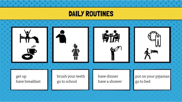 Tiger 3 Unit 5 Daily routines Present Simple