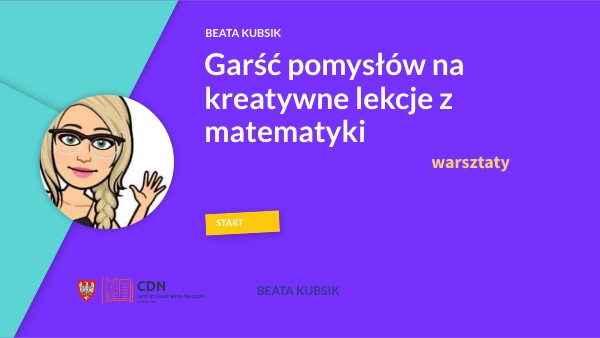 Garść pomysłów - matematyka