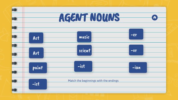 Agent Nouns