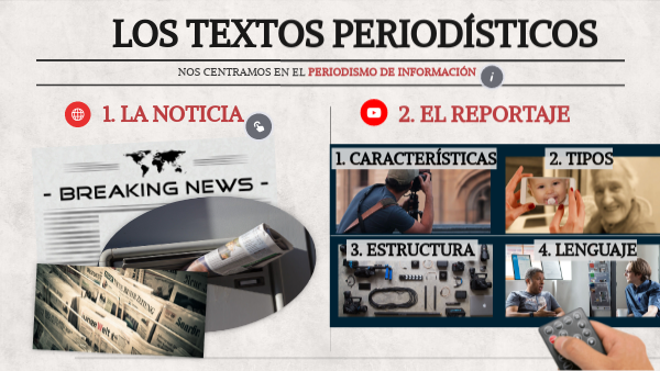 Los textos periodísticos