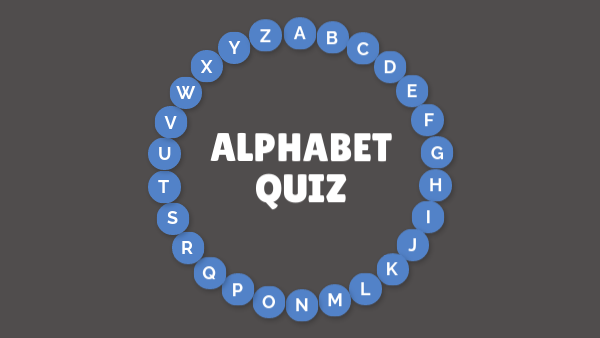 Alphabet quiz kids