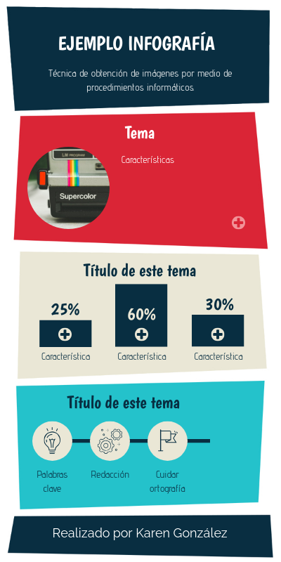 Ejemplo de infografía