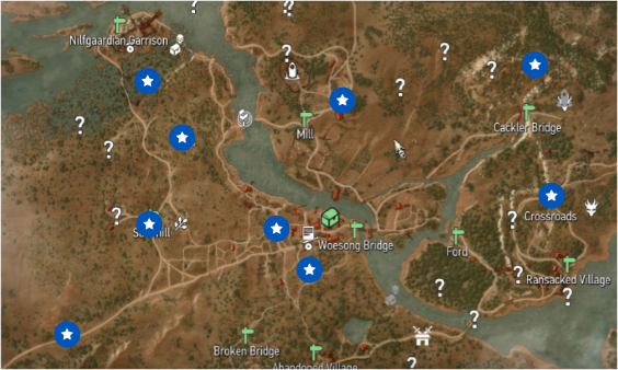 Witcher 3 White Orchard Map