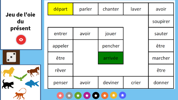 jeu de l'oie présent