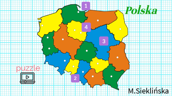 Mapa Polski