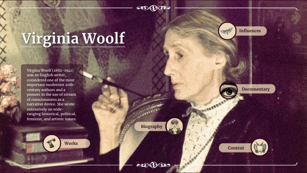 VIRGINIA WOOLF
