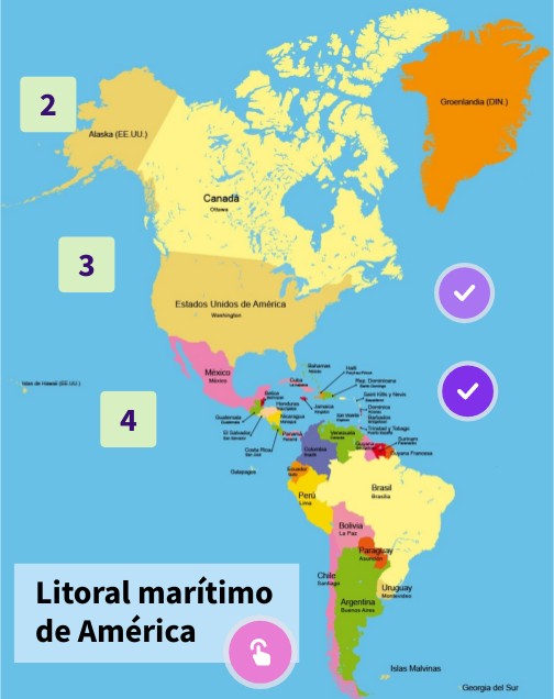Litoral marítimo de América