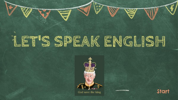 Let's speak English