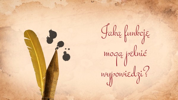 Funkcje Języka