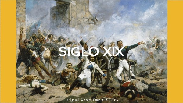PRESENTACIÓN PROYECTO SIGLO XIX