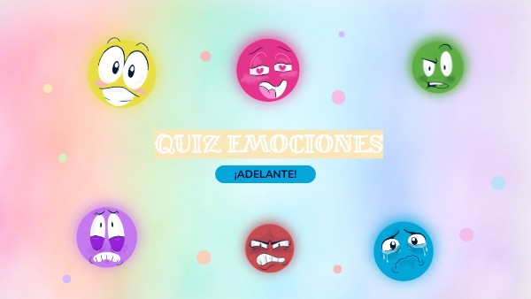 QUIZ DE LAS EMOCIONES - EL MONSTRUO DE COLORES