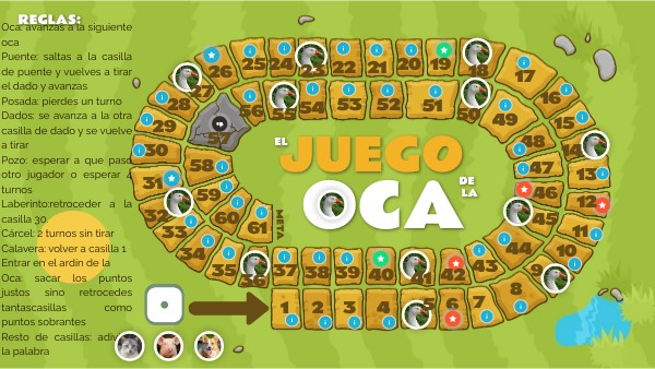 JUEGO DE LA OCA HIGIENE
