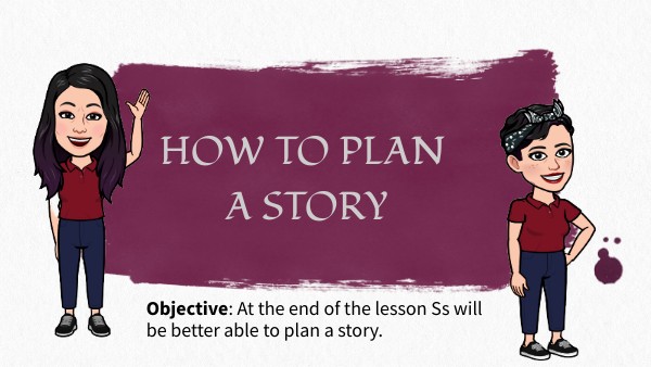 HOW TO PLAN A STORY