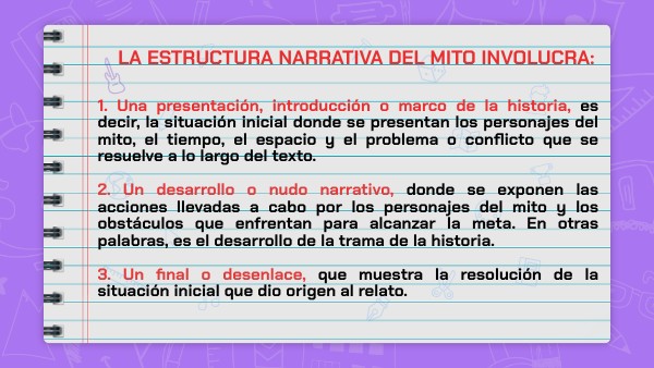la estructura del mito- Grado Quinto