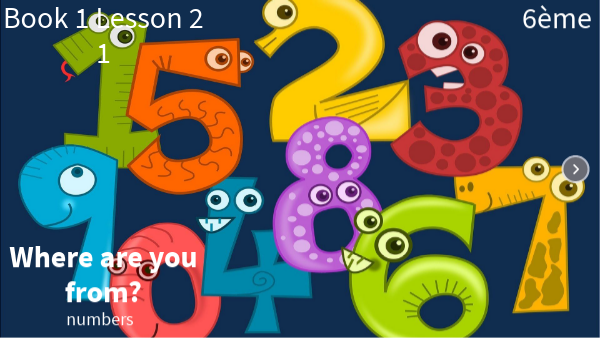 6ème B1 L2 Where are you from?