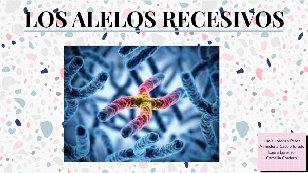 ALELOS RECESIVOS
