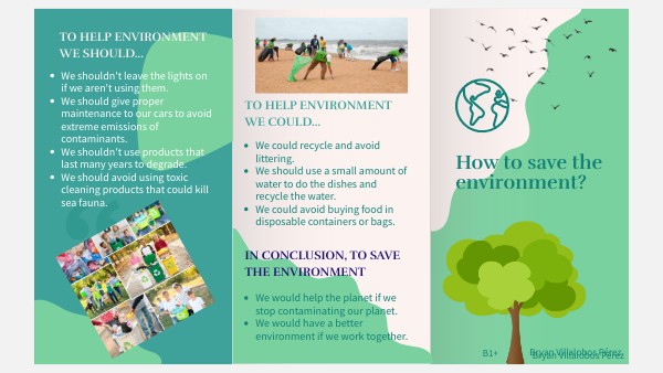 how to save the environment