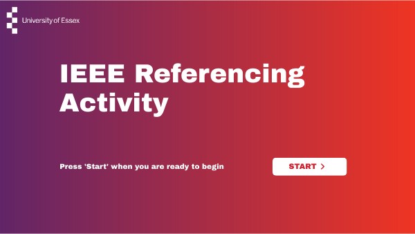 IEEE Referencing Drag and Drop