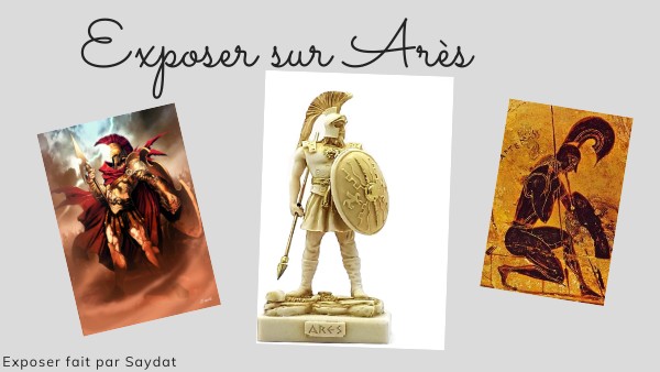 Arès dieu de la guerre