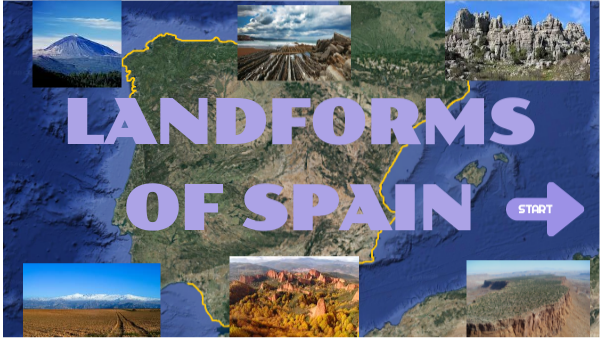 SPANISH LANDFORMS