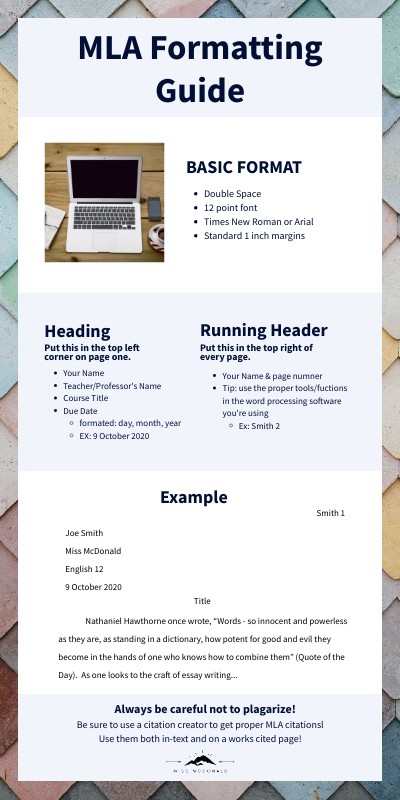 MLA Formatting Guide