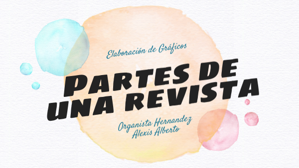 Partes de una revista